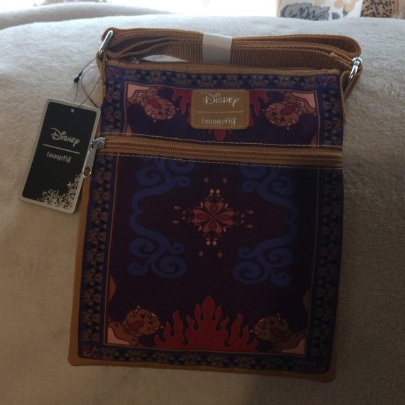 Loungefly | Bags | Loungefly Disney Aladdin Magic Carpet Crossbody ...